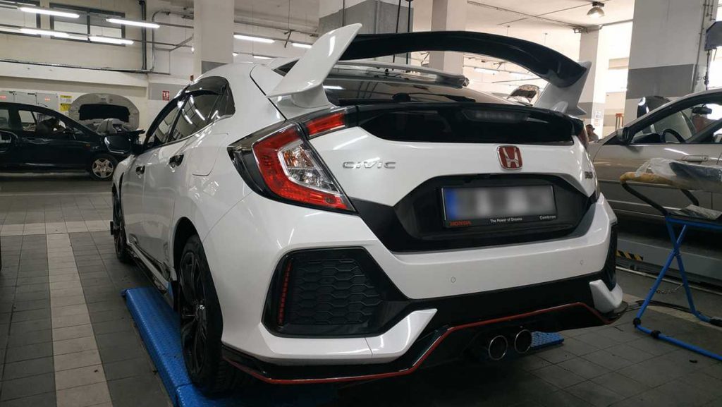 HONDA CIVIC FK7 TYPE-R SPOILER (BOYASIZ) (PLASTİK) | On Tuning